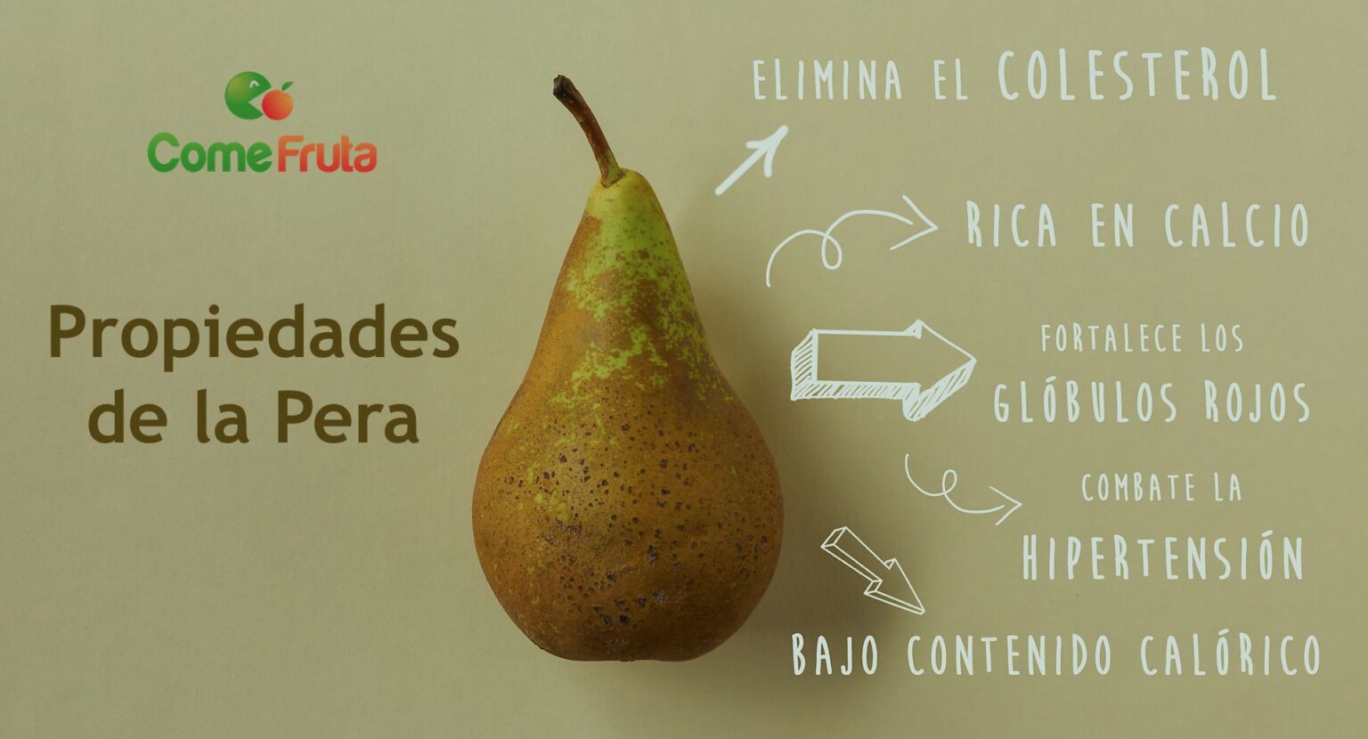 Beneficios de la pera verde - Bienestar Cósmico