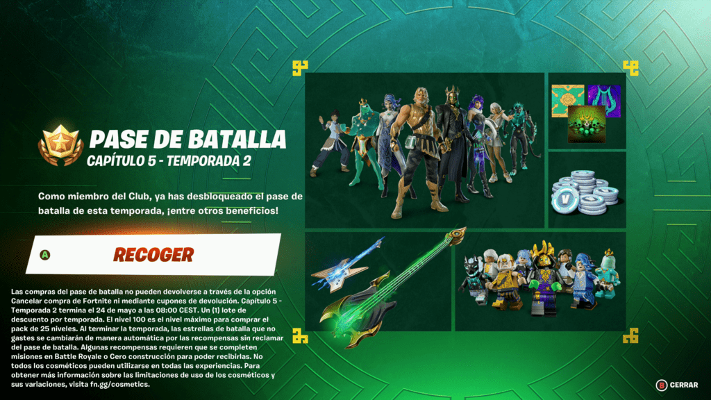 Beneficios increíbles del Pase de Batalla en Fortnite - Bienestar Cósmico