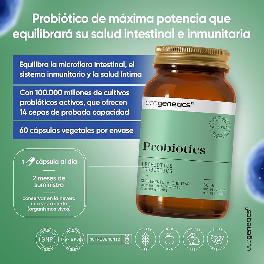 Potencia tu salud con probióticos en pastilla – Bienestar Cósmico